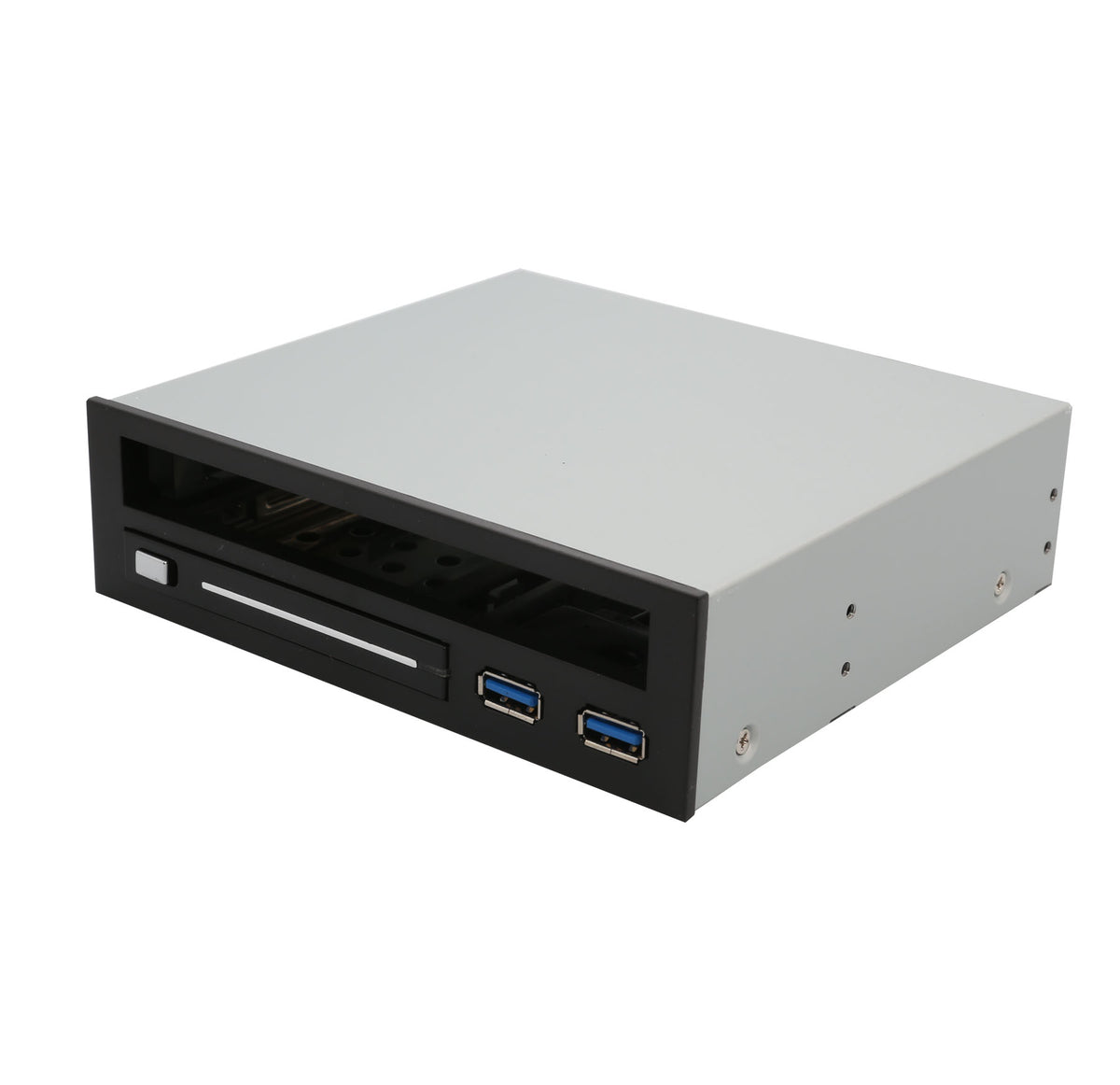 5.25" Bay Adapter for Slim Optical Drive, 2.5" Trayless Rack for Hard ...